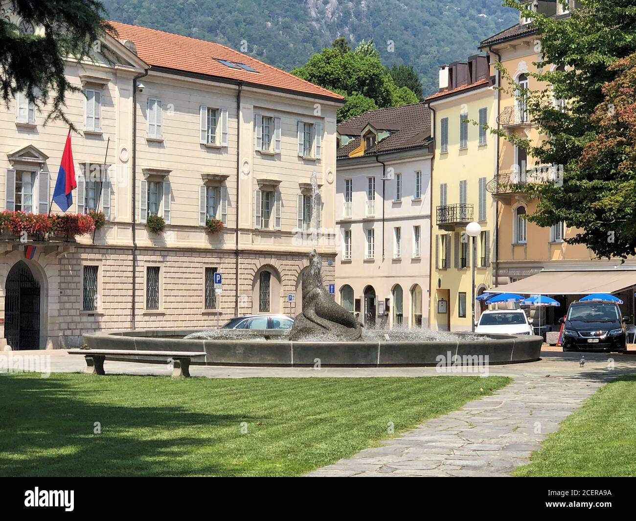 Bellinzona switzerland overview hi-res stock photography and images - Alamy