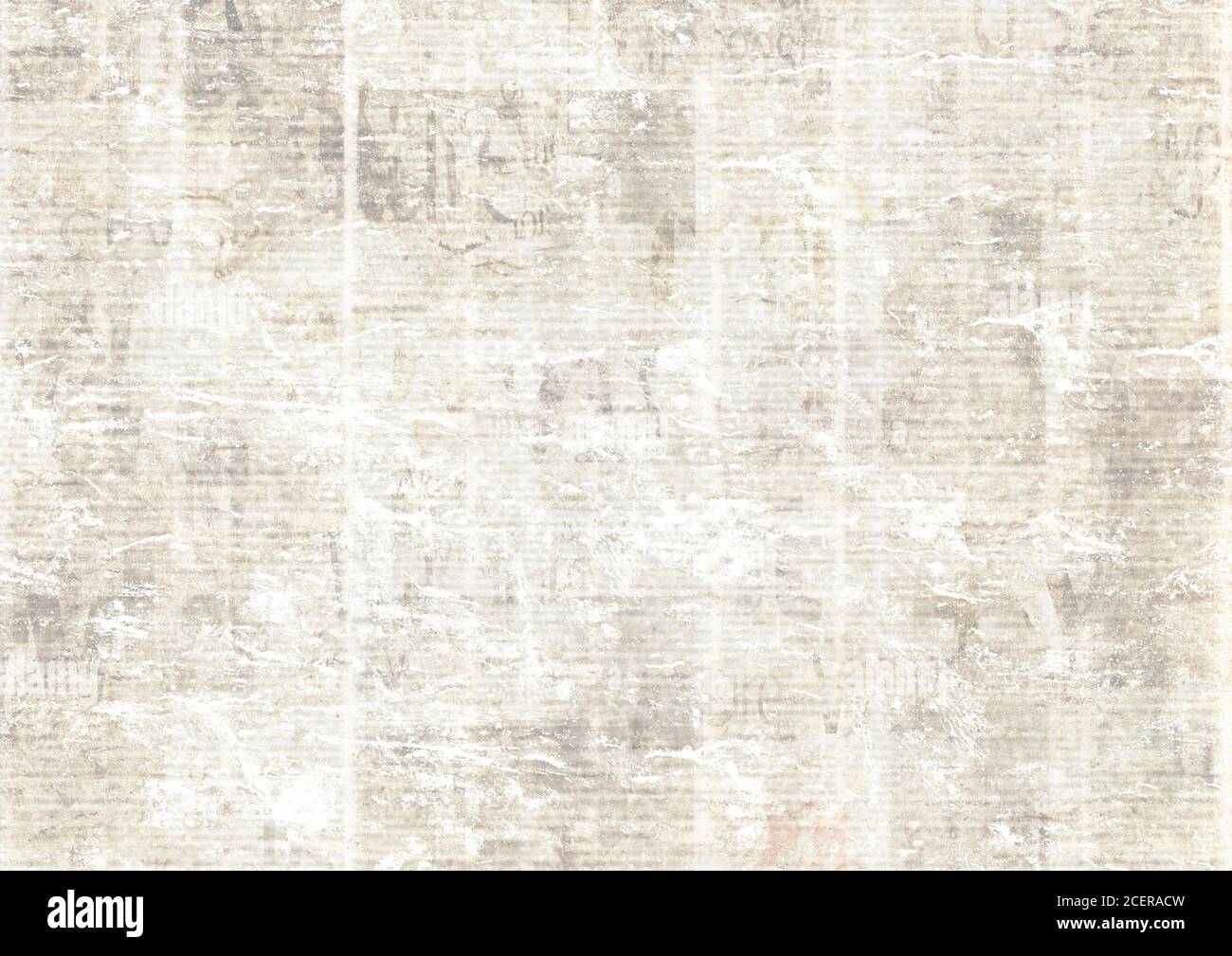Old grunge newspaper paper textured background. Blurred vintage ...