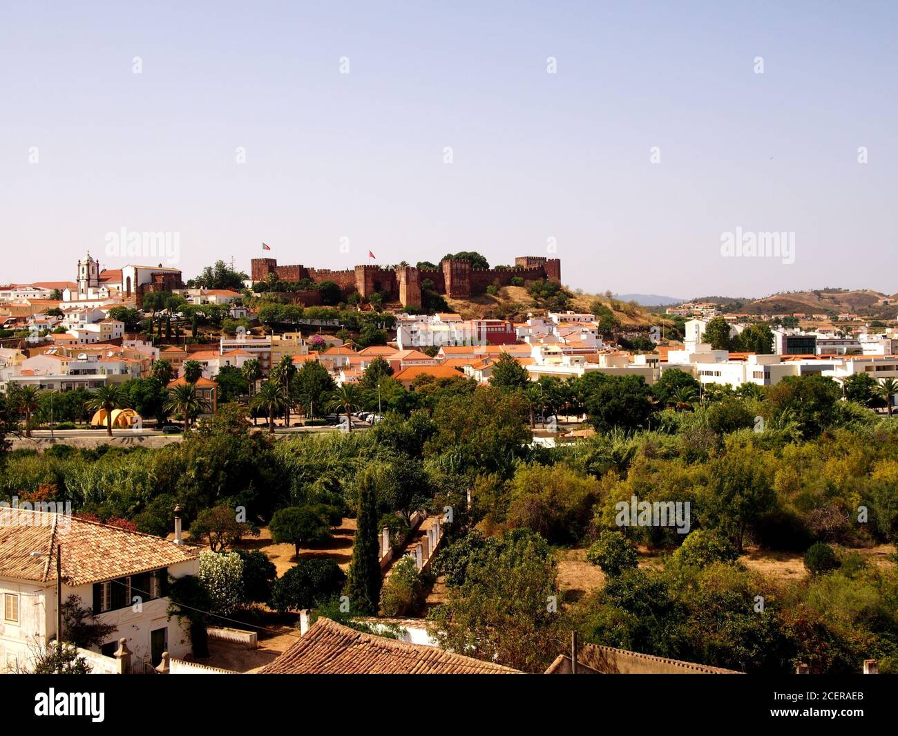 Outside view silves castle hi-res stock photography and images - Alamy