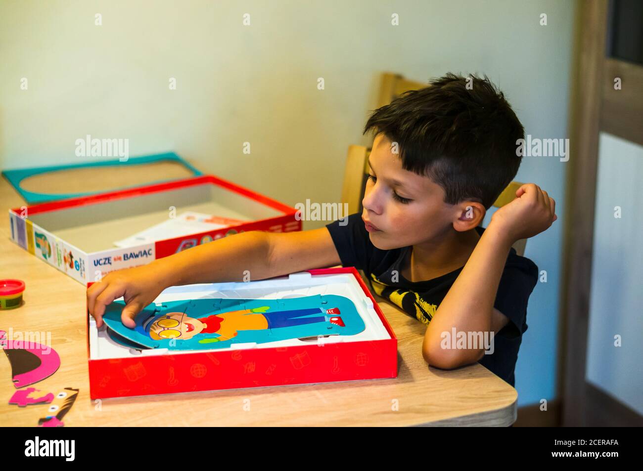 Human body parts puzzle hi-res stock photography and images - Alamy