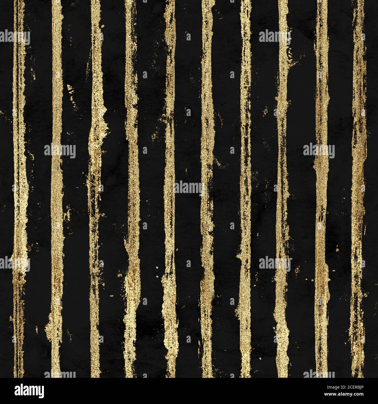 Gold gliterring shining stripe grunge seamless pattern. Golden stripes ...