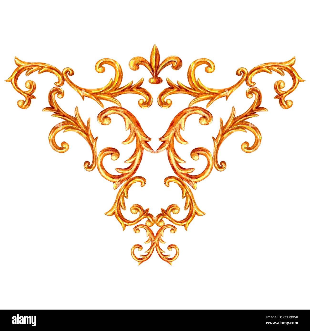 Victorian curls pattern hi-res stock photography and images - Alamy