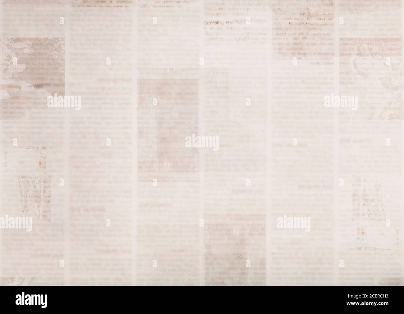 Old grunge newspaper paper textured background. Blurred vintage ...