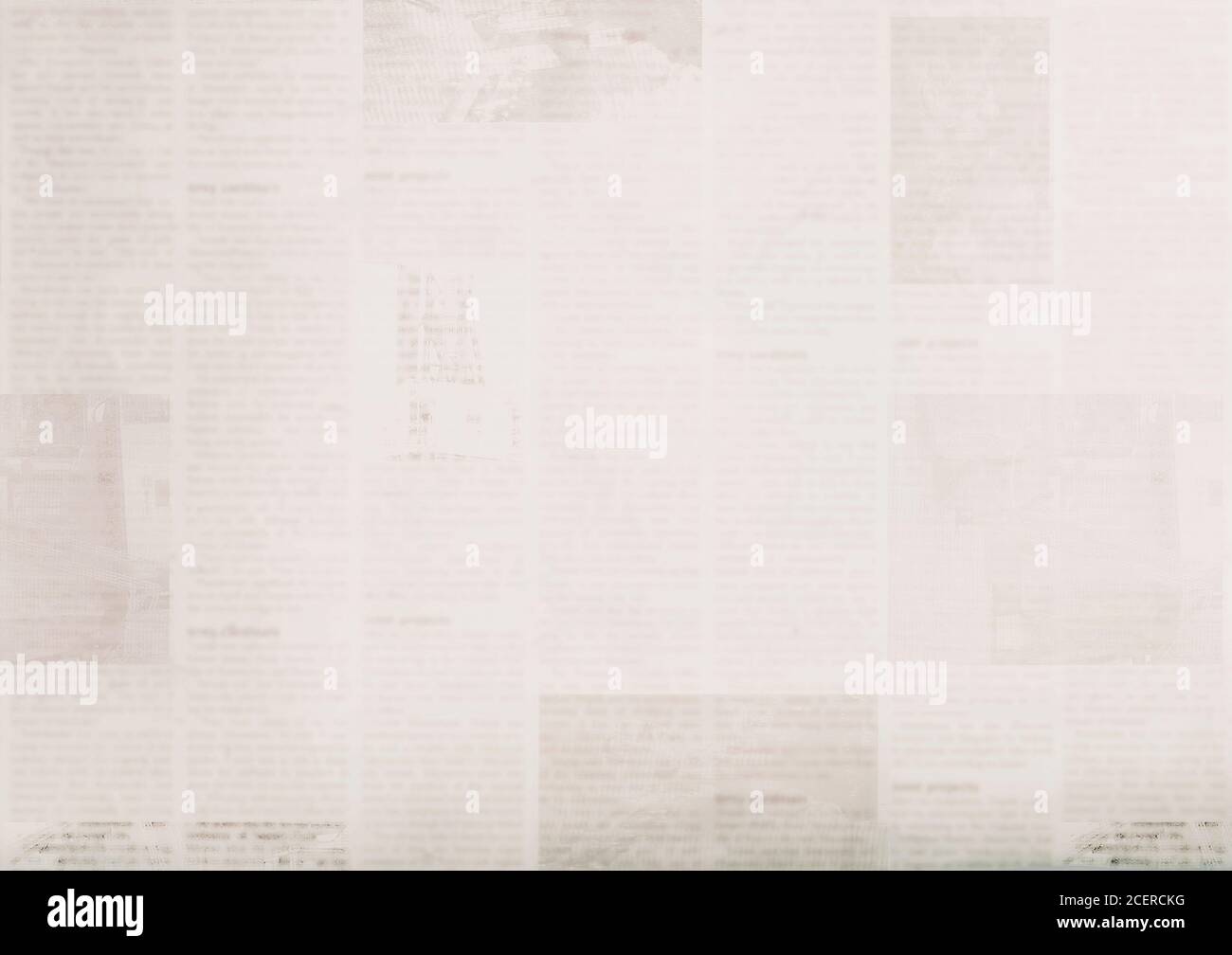 Vintage grunge newspaper paper texture background. Blurred old ...