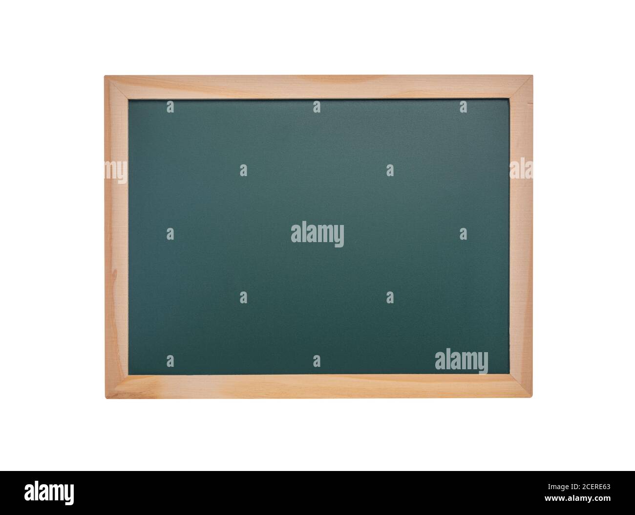 Blank school board isolated on a white background Stock Photo - Alamy