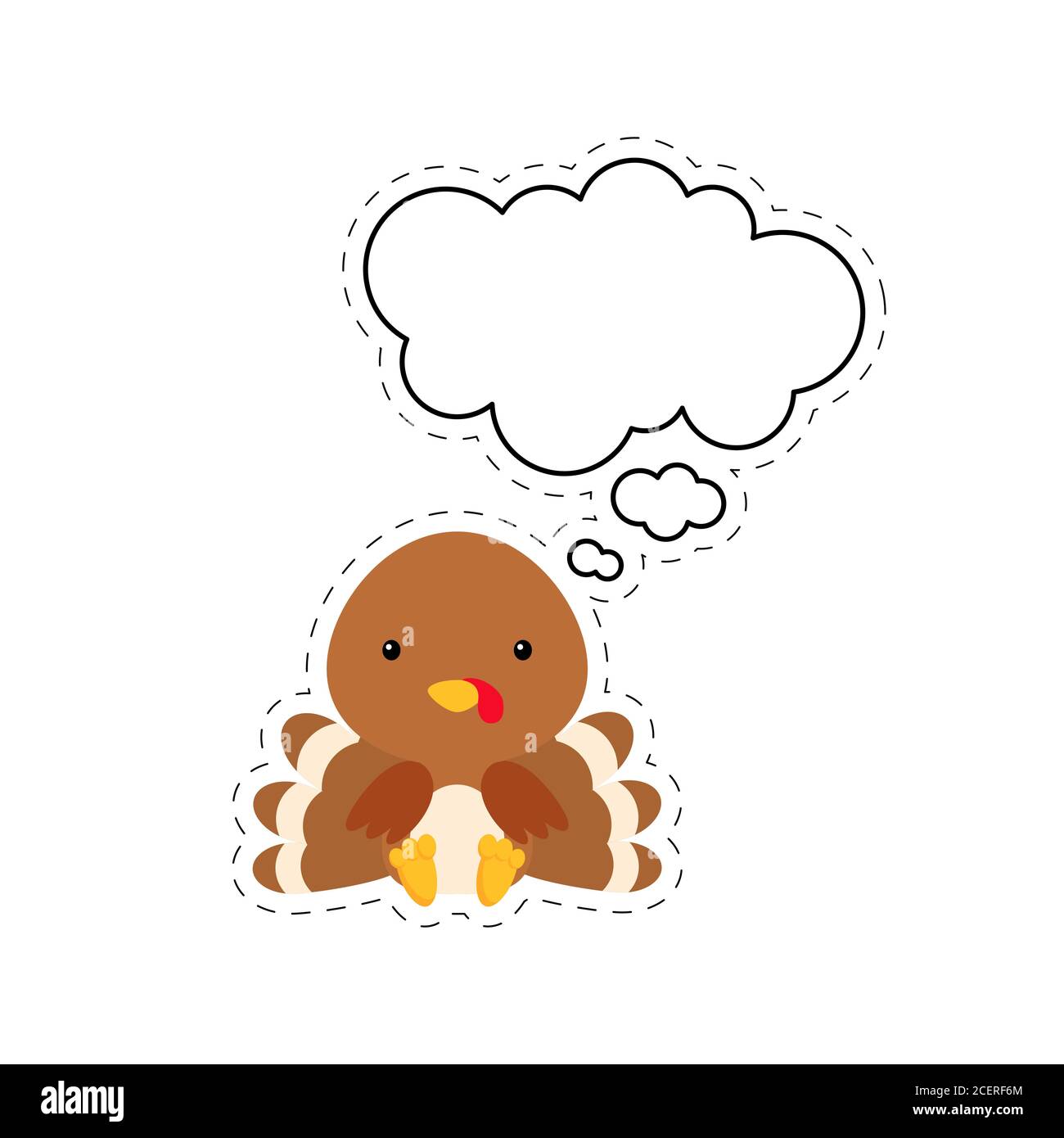 Cute Baby Turkey Clipart
