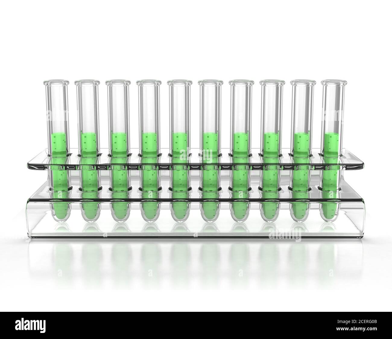 lab test tubes 3d rendering Stock Photo - Alamy