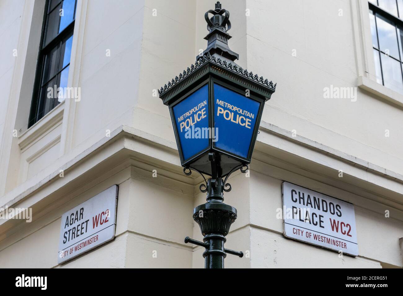 Traditional old british blue police hi-res stock photography and images ...