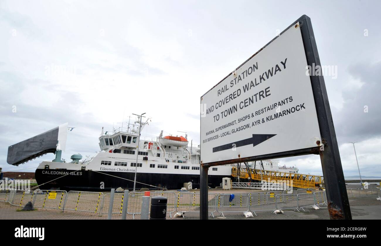 Troon ferry terminal hi-res stock photography and images - Alamy