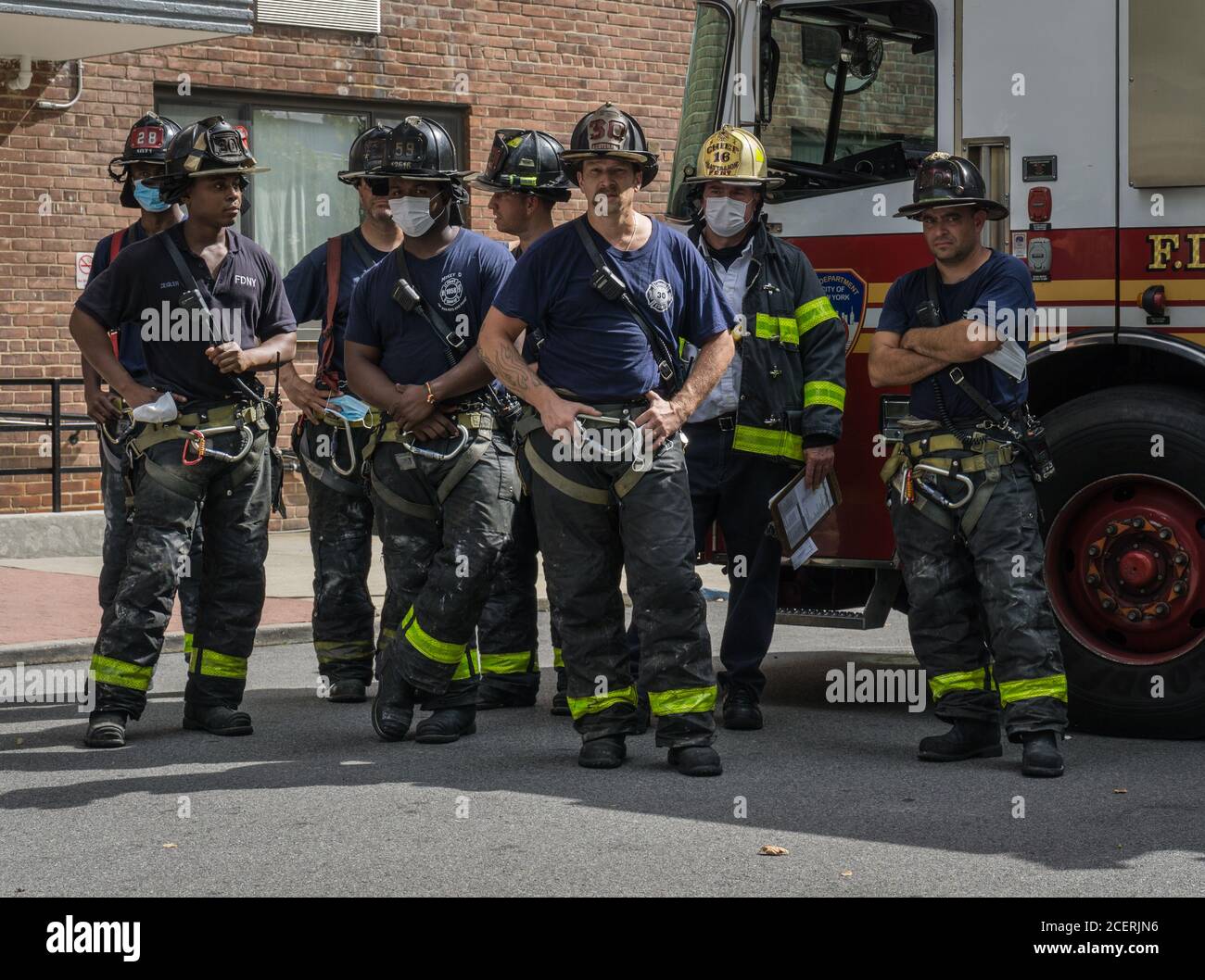New York City, United States. 01st Sep, 2020. Multiple fire engines ...