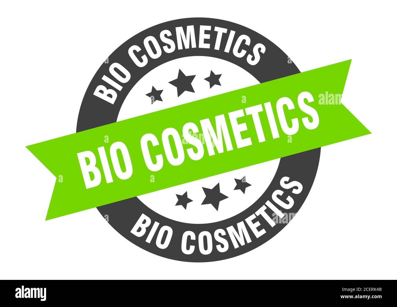Bio cosmetics sign round Cut Out Stock Images & Pictures - Alamy