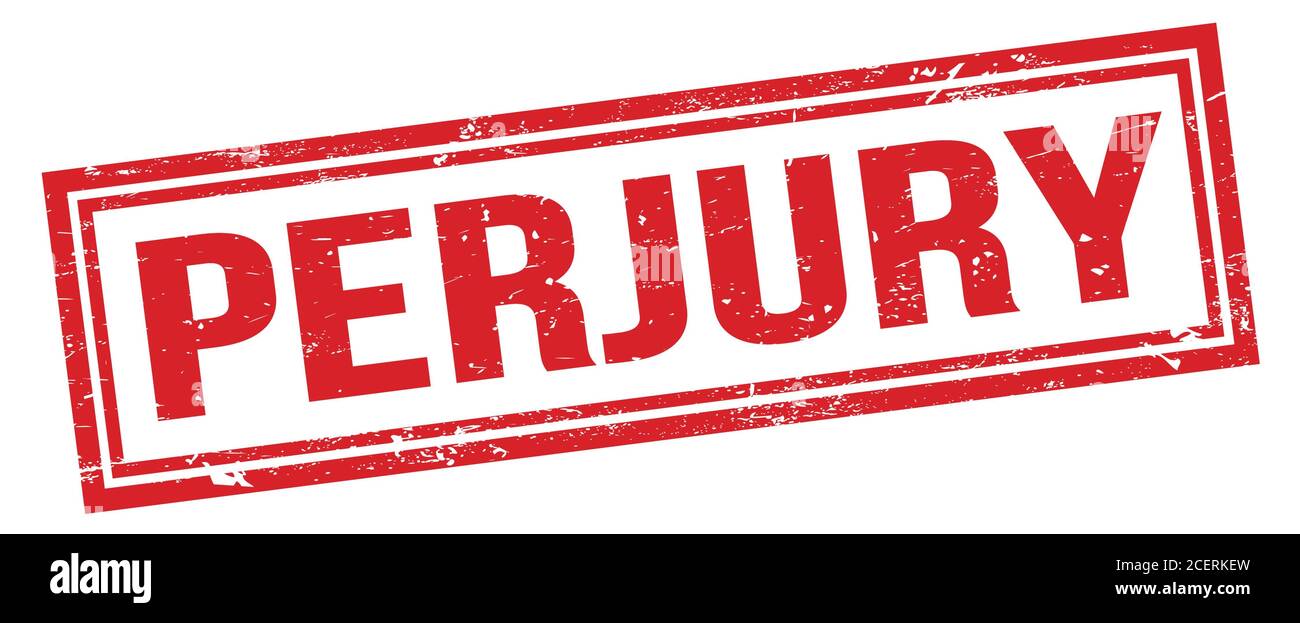 Perjury stamp hi-res stock photography and images - Alamy