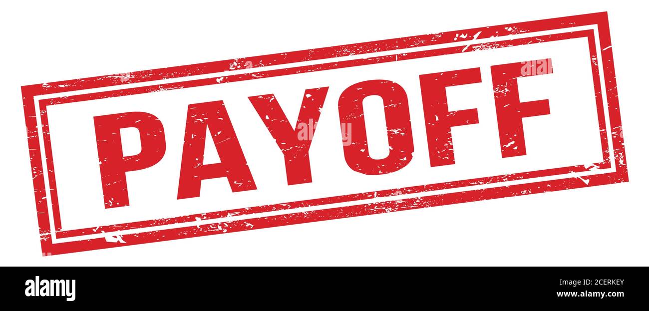 Payoff stamp Cut Out Stock Images & Pictures - Alamy