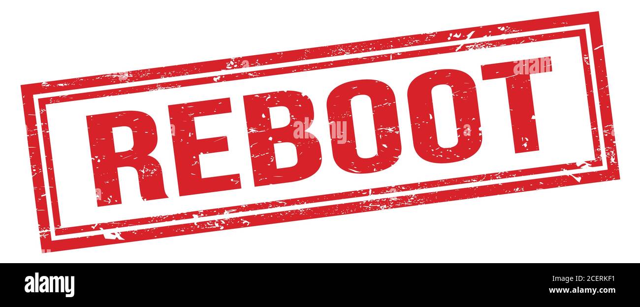 Reboot stamp hi-res stock photography and images - Alamy