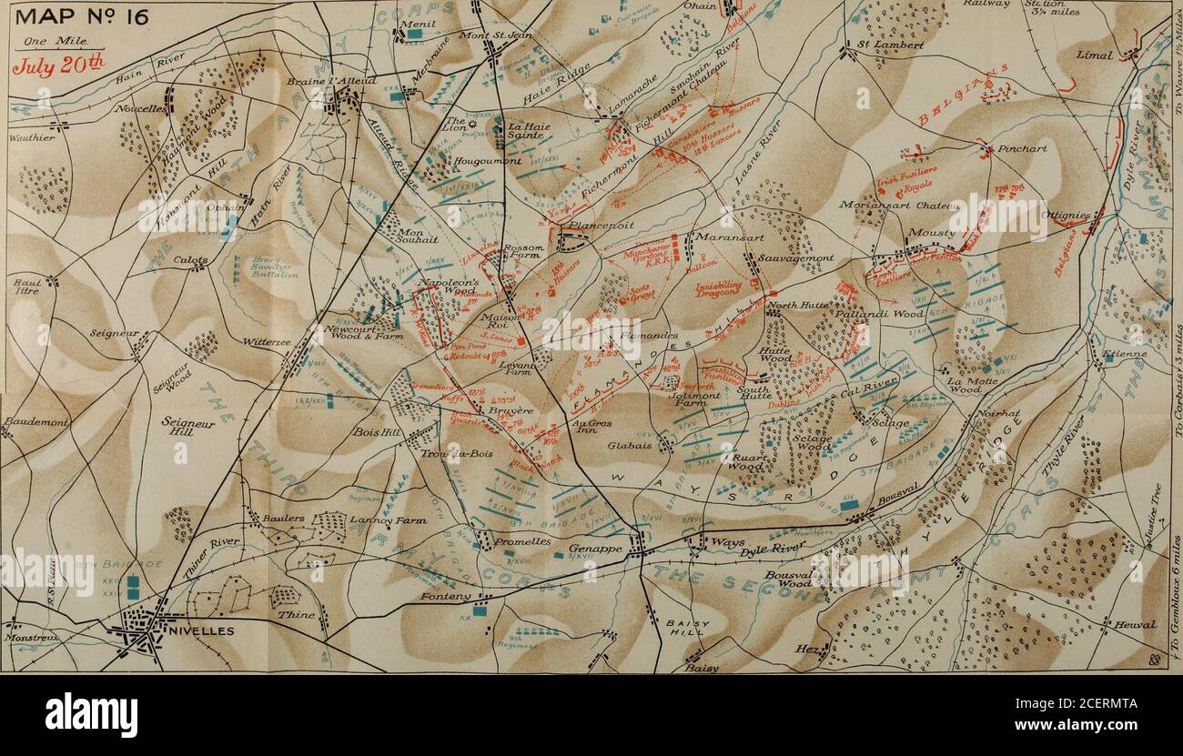 . How armies fight. h troops are shown bydotted lines on Map 16.) WHILE ...
