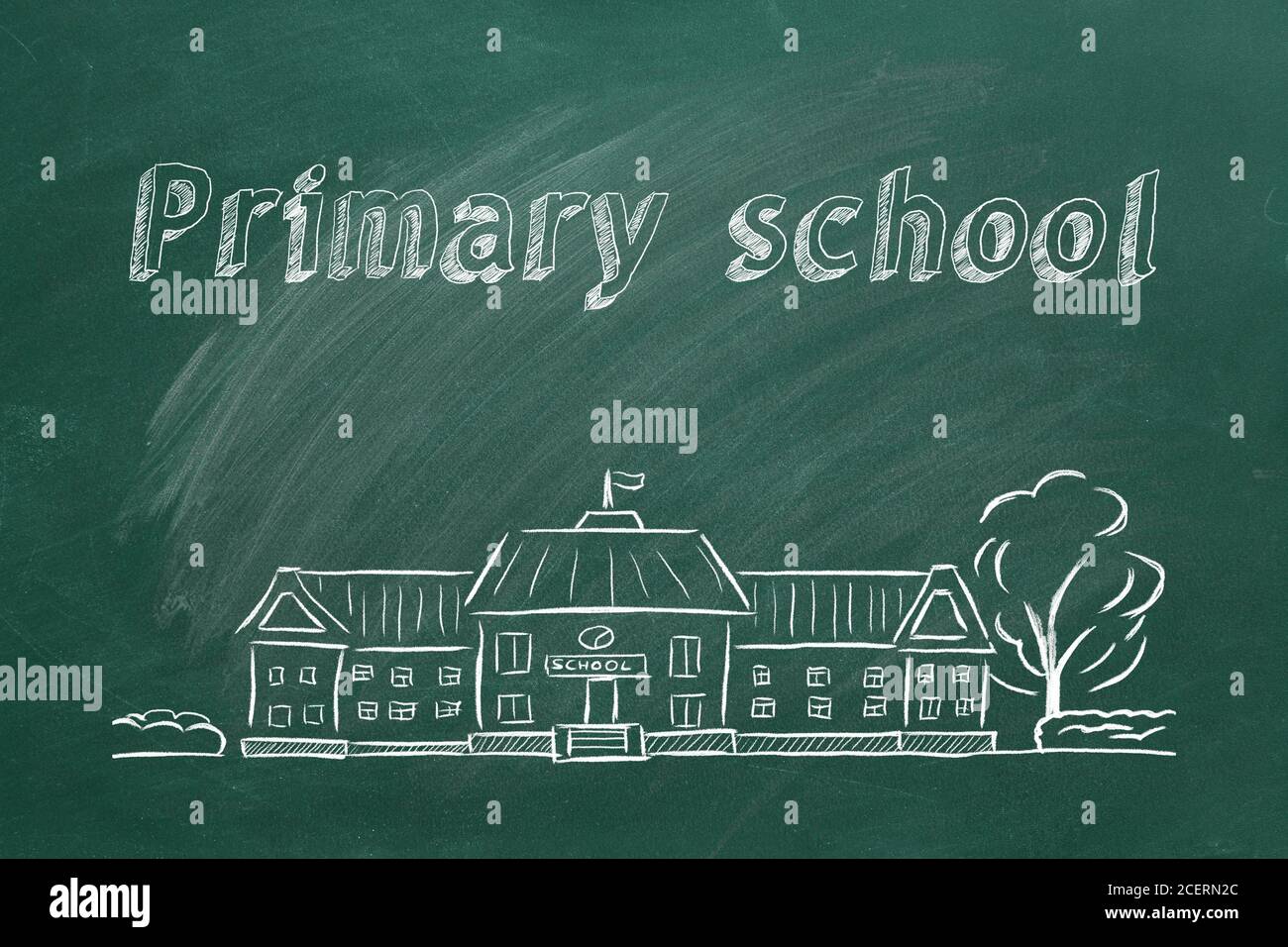 School building lettering grade hi-res stock photography and images - Alamy