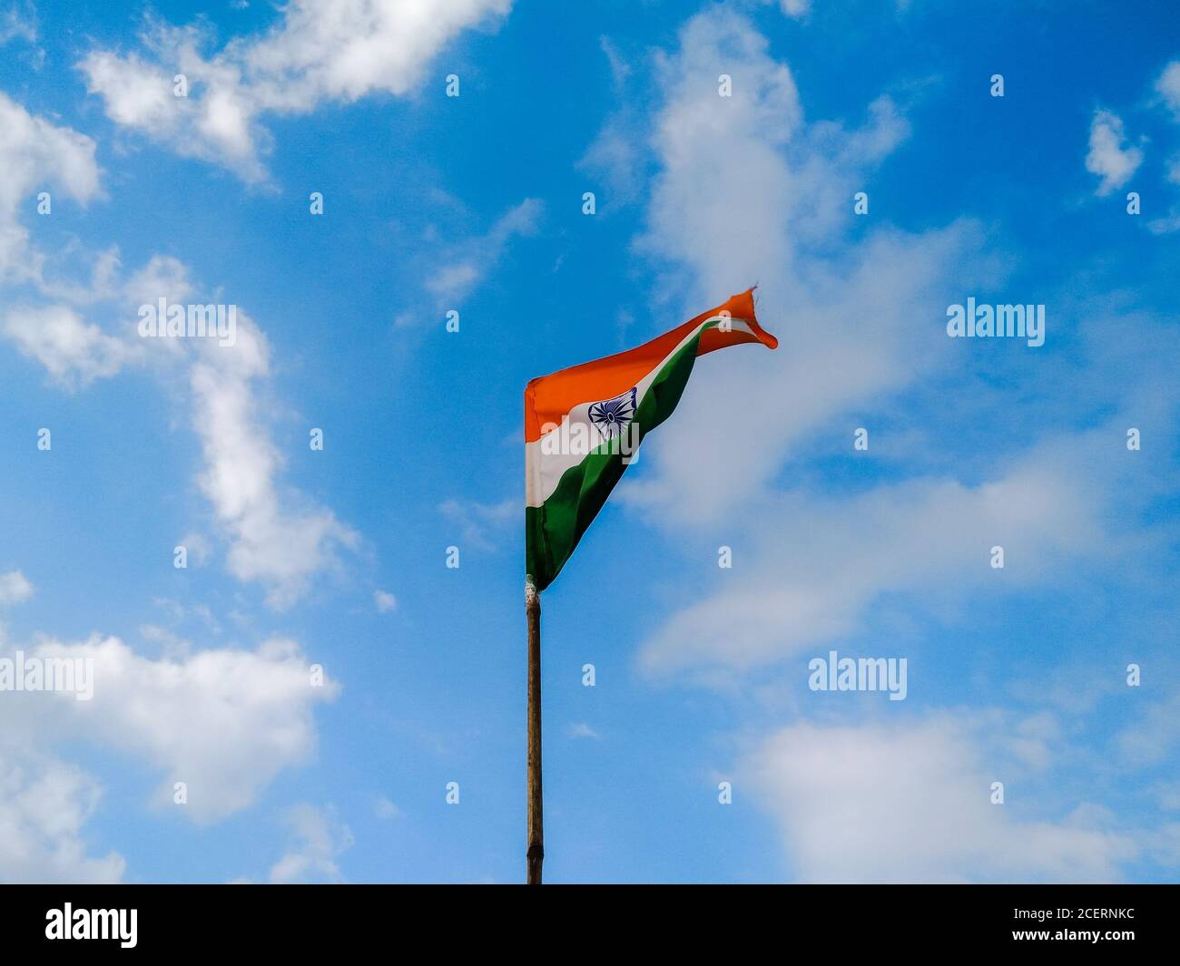 A picture of flag with sky background Stock Photo - Alamy