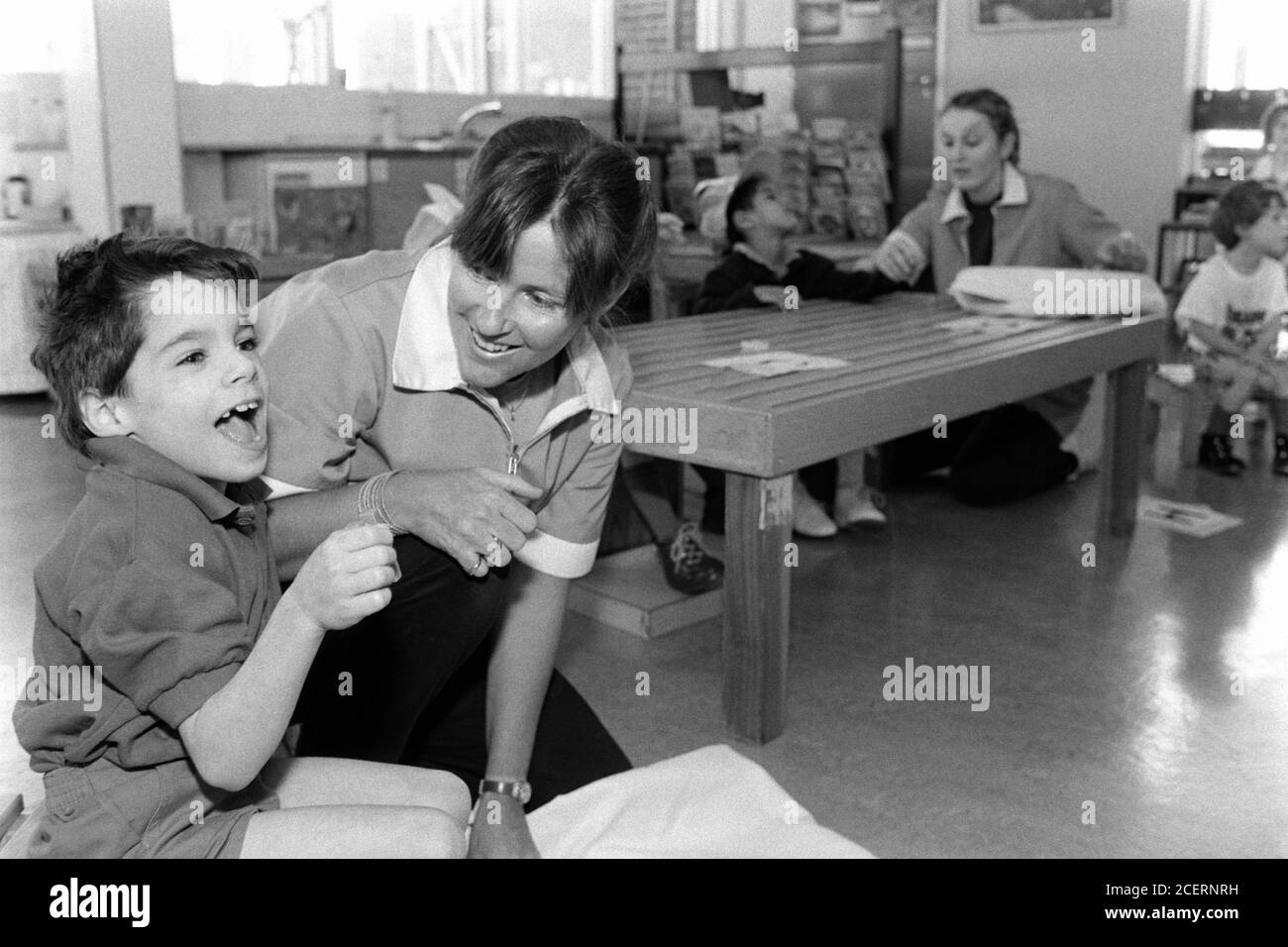 Nicholas Scott MP visits Ingfield Manor School at Five Oaks near ...
