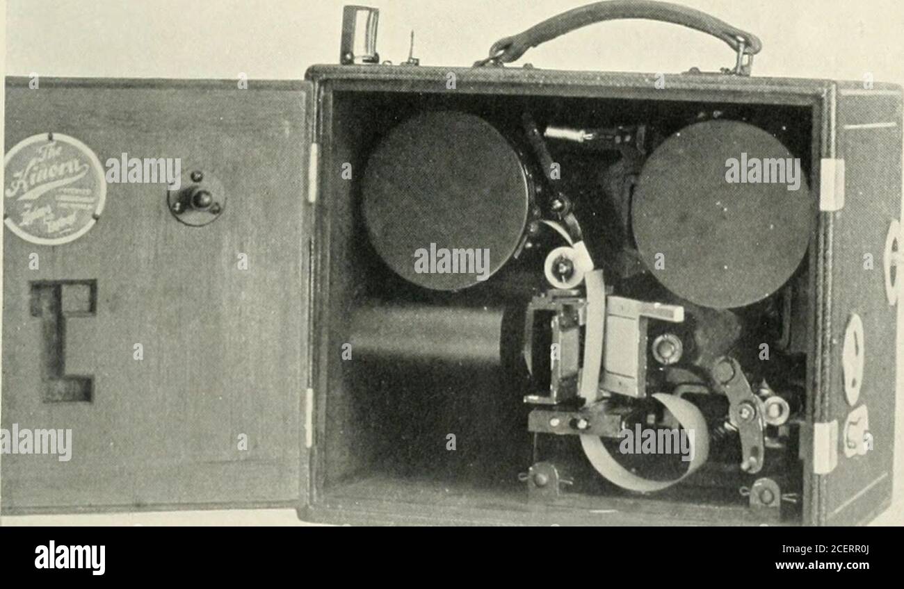 . Moving pictures : how they are made and worked. The Kinora camera ...