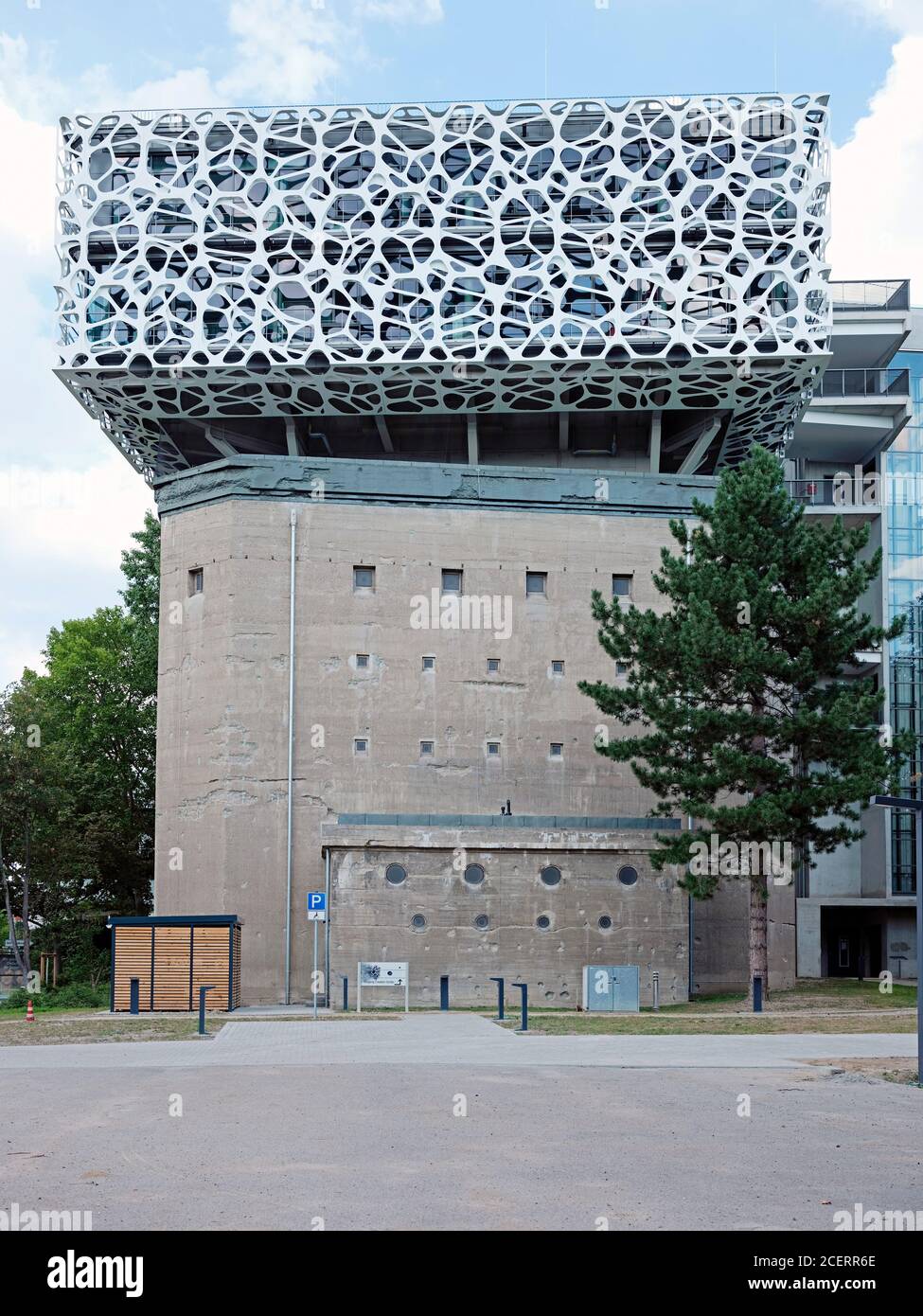 The new BASF Creation Center in an ancient bunker in Ludwigshafen ...