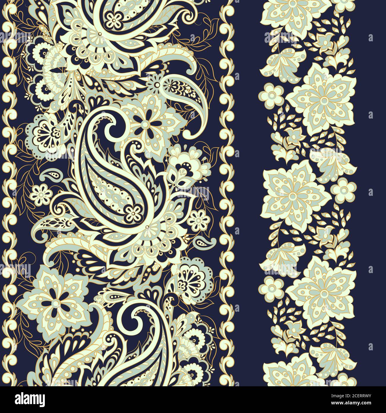 Antique paisley Stock Vector Images - Alamy
