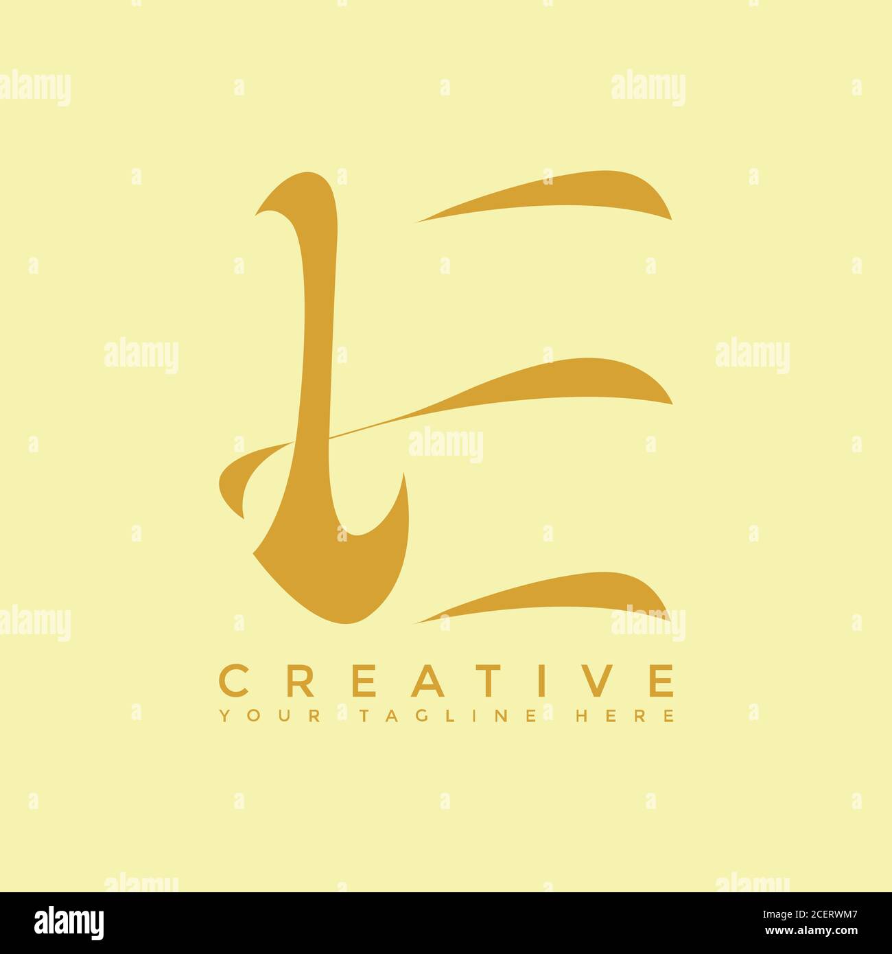 This is the design of the letter E logo with the initial logo style ...