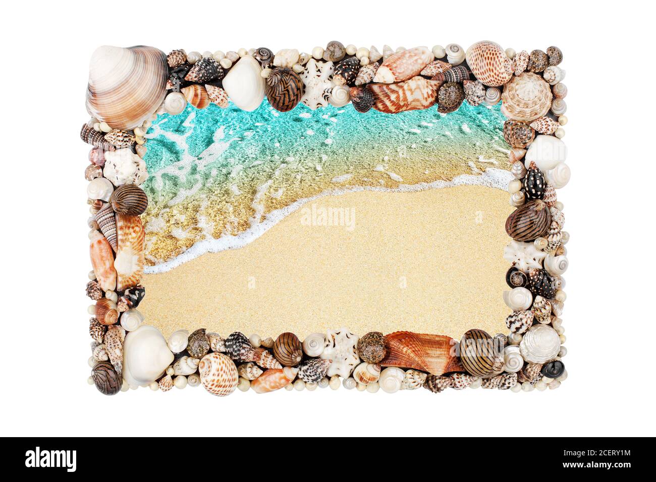 Shells Border Frame