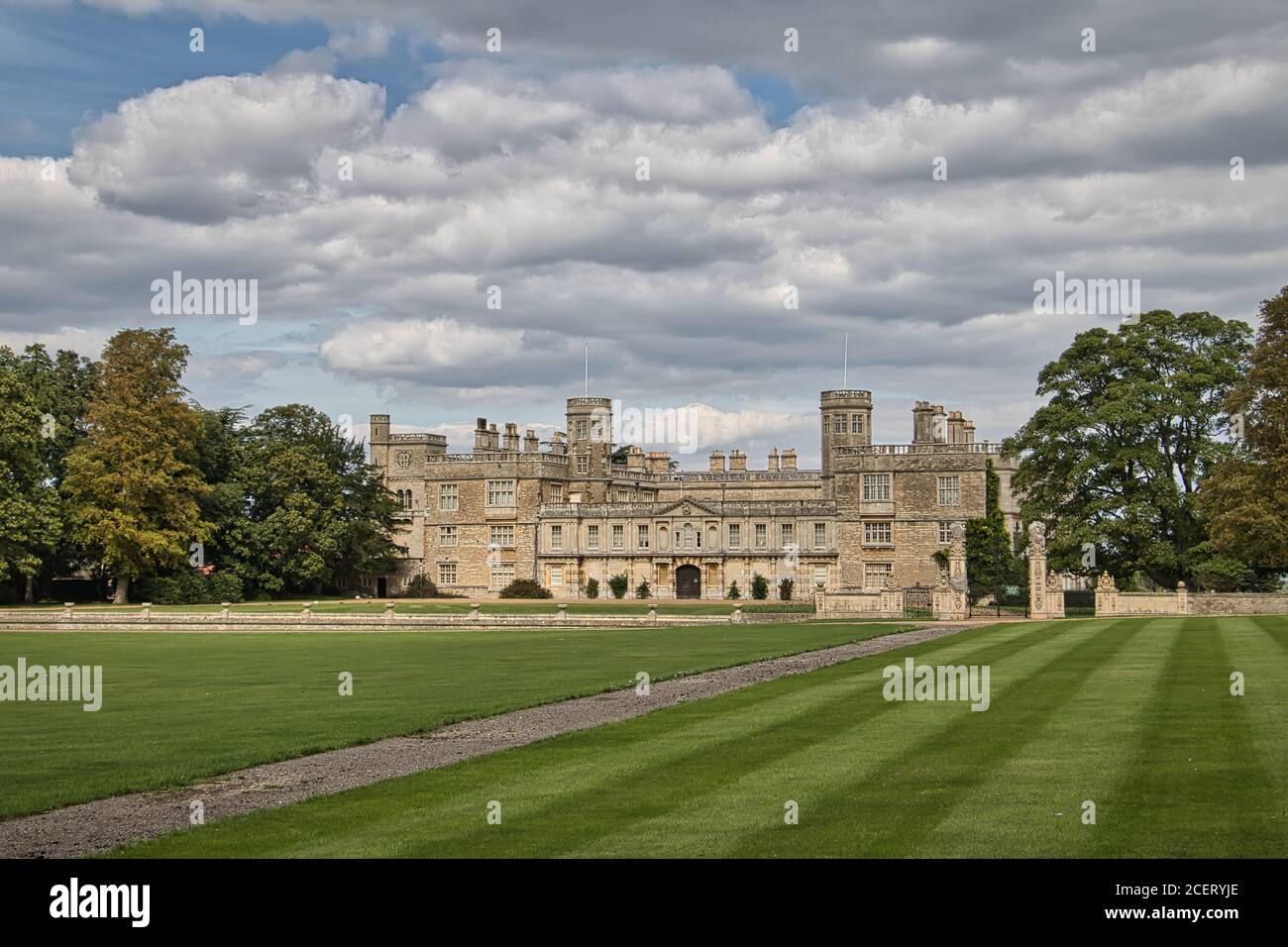 Castle Ashby House, a grand country house in Northamptonshire, England ...