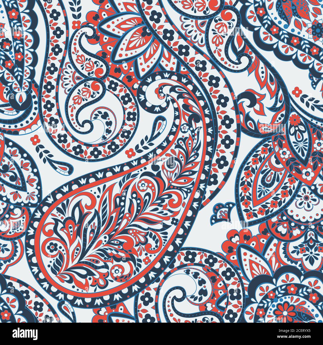 Paisley colorful ornament. Vector illustration Stock Vector Image & Art ...