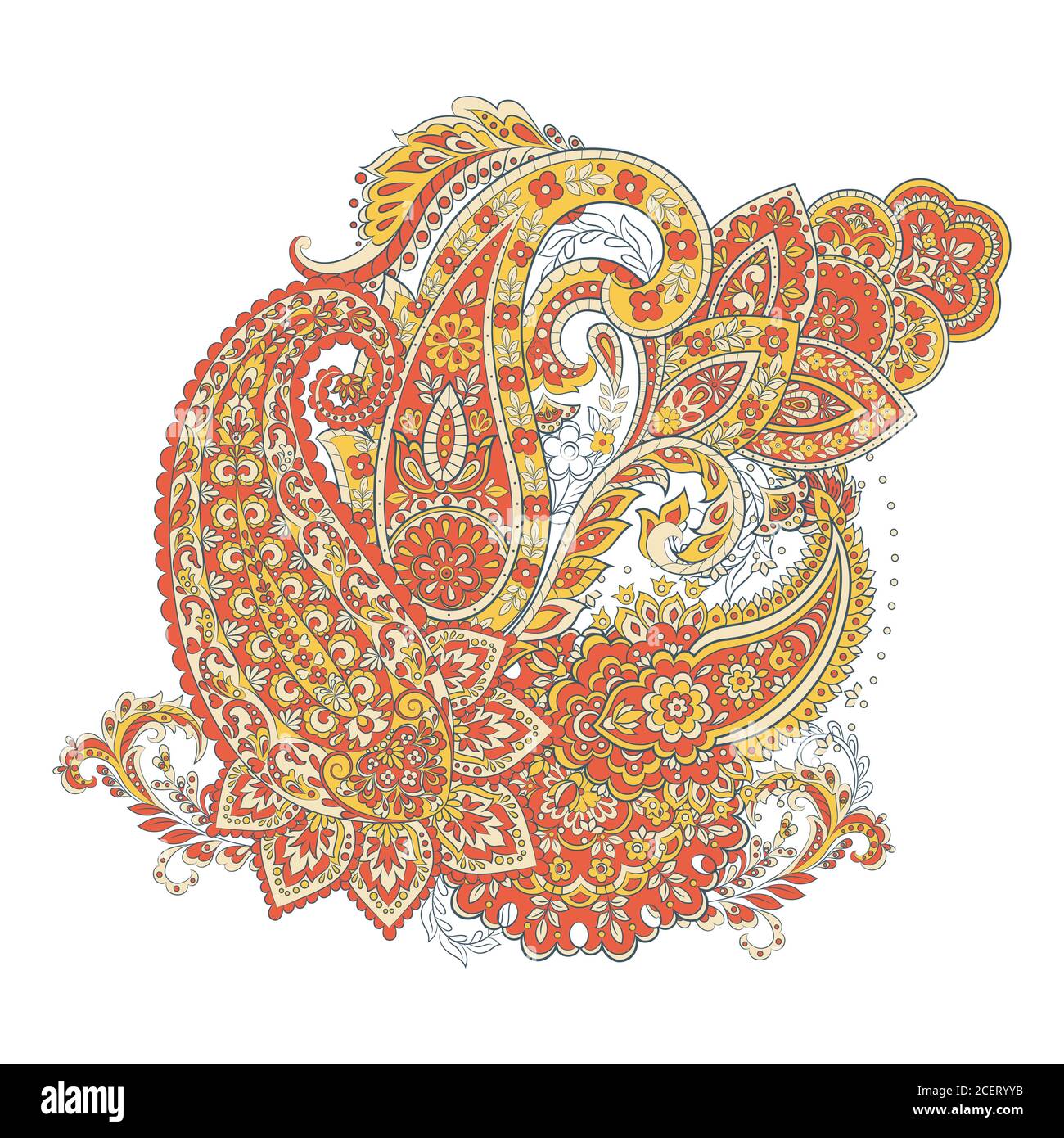 Indian flowers illustration Stock Vector Images - Alamy