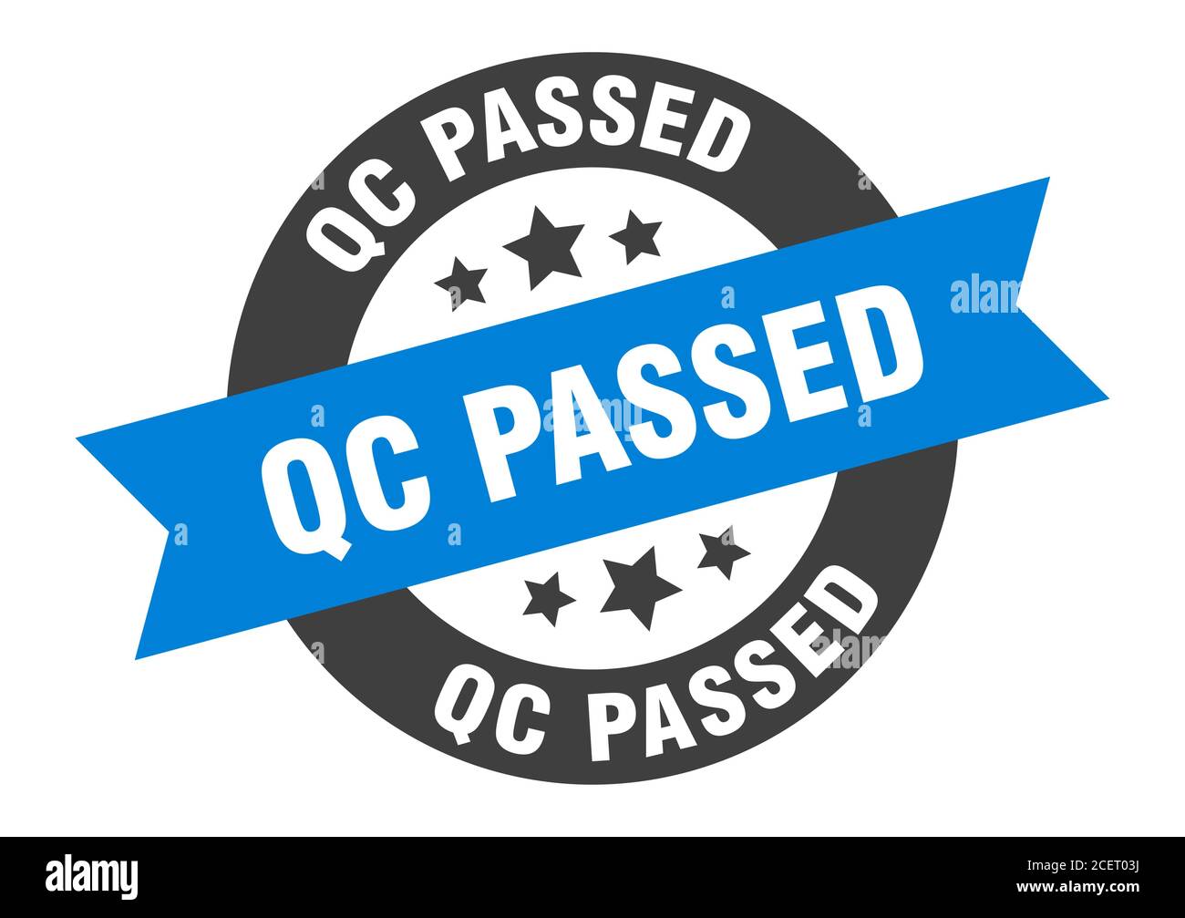 Qc passed round stamp hi-res stock photography and images - Alamy