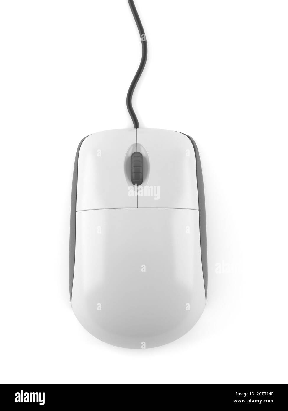 Computer mouse isolated on white background Stock Photo - Alamy