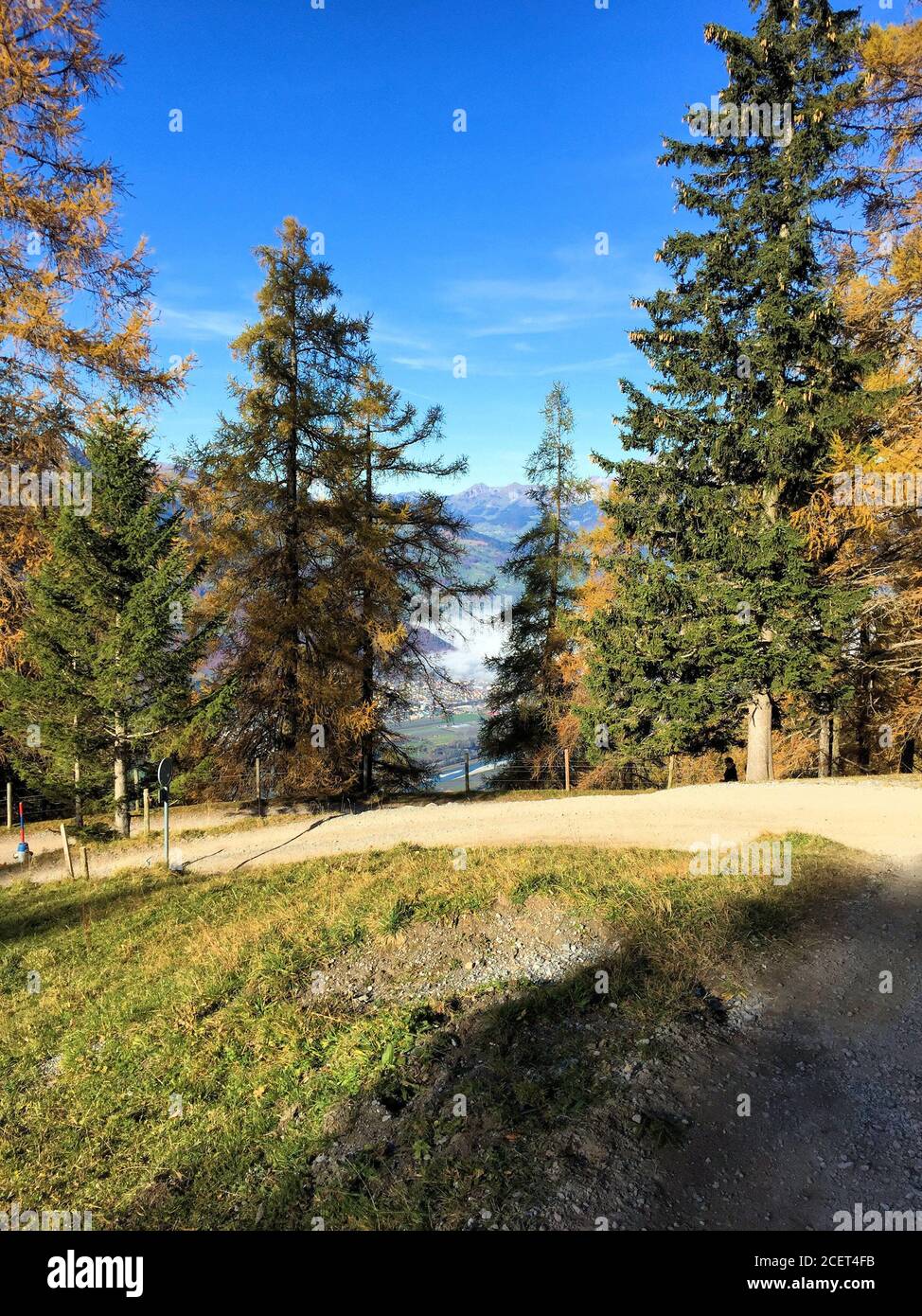 Liechtenstein mountain scenery Stock Photo - Alamy