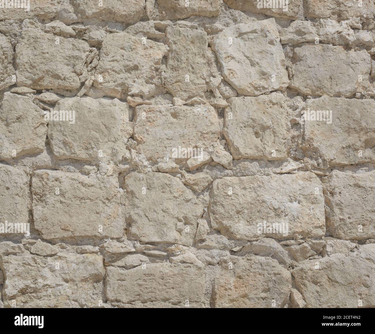 Light stone blocks of an ancient wall Stock Photo - Alamy