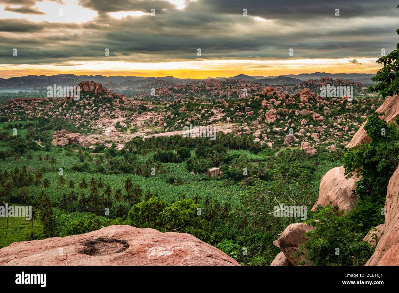 mountain sunrise with dramatic sky at morning flat angle shot image is ...