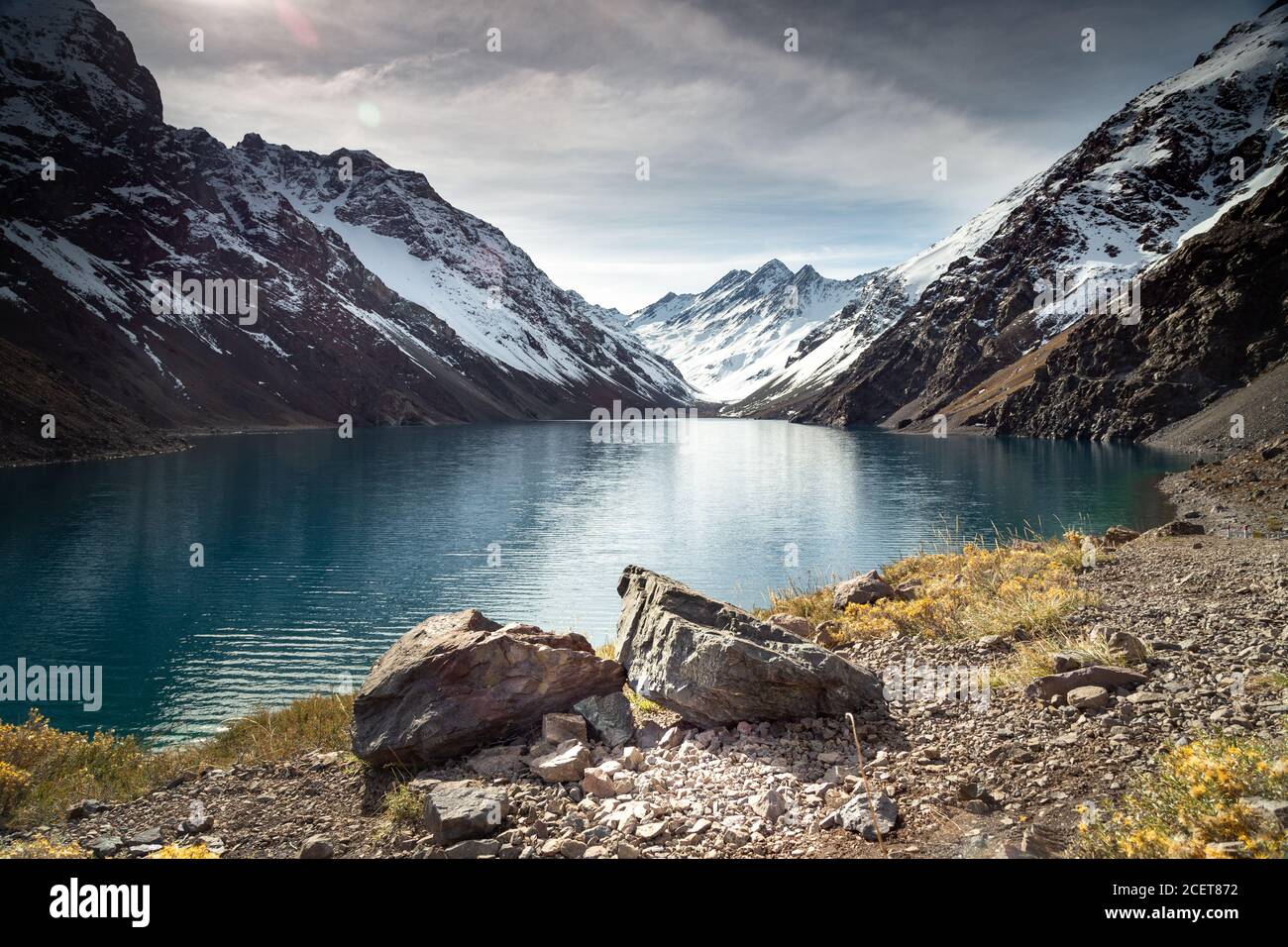 Laguna del inca chile hi-res stock photography and images - Alamy