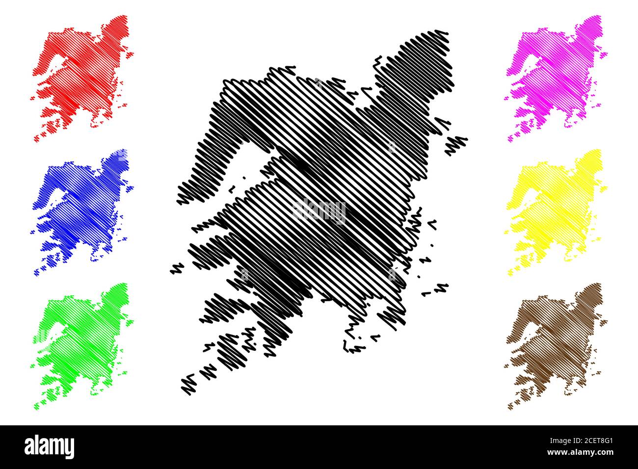 Indore City (Republic of India, Madhya Pradesh State) map vector ...