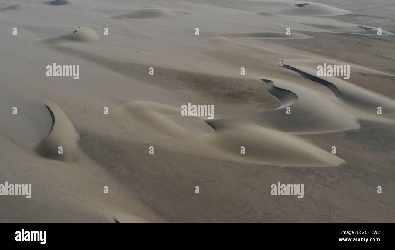 Unique view of details of the sand dune landscape at Ica Stock Photo ...