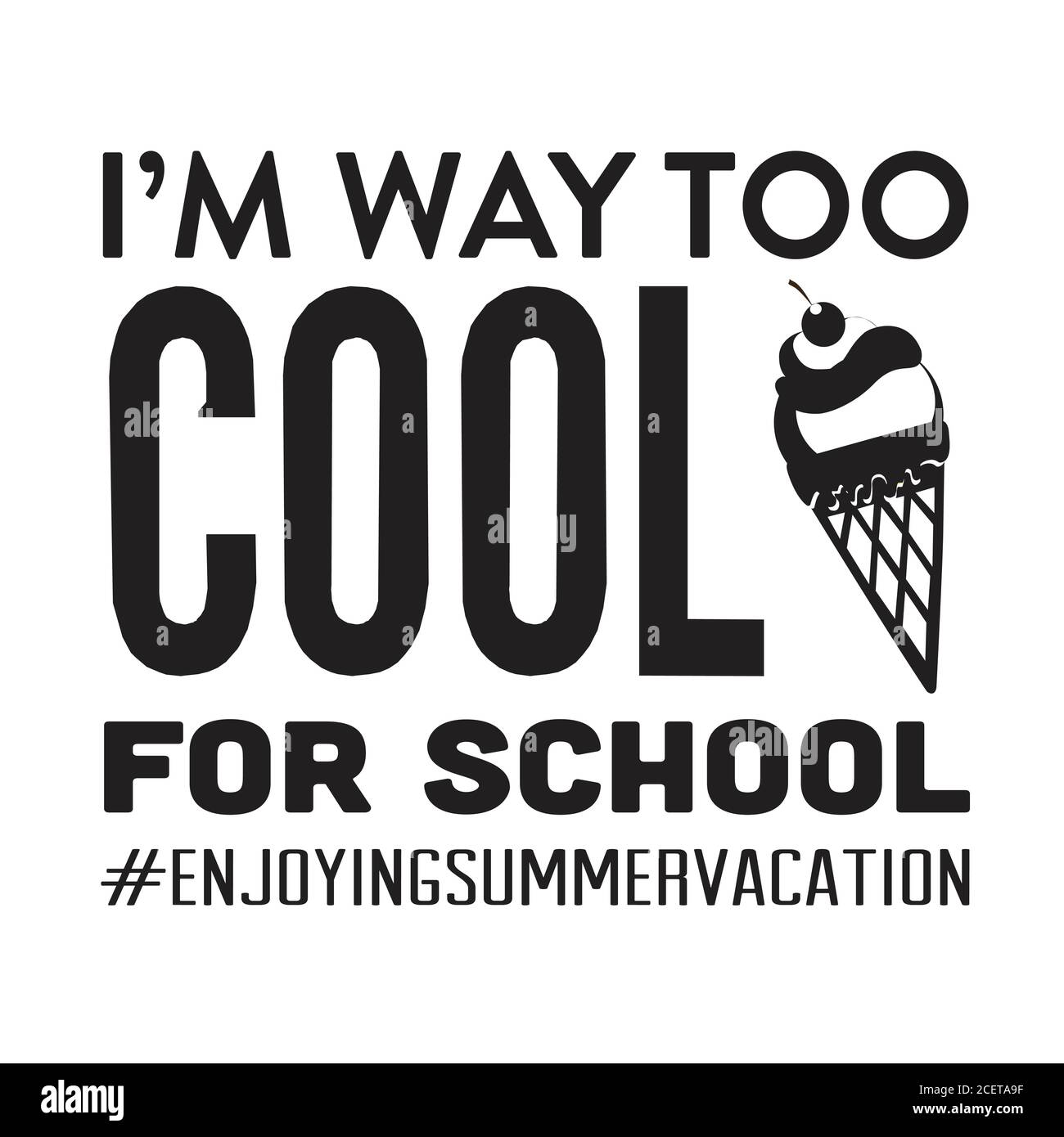 Ice cream am Stock Vector Images - Alamy