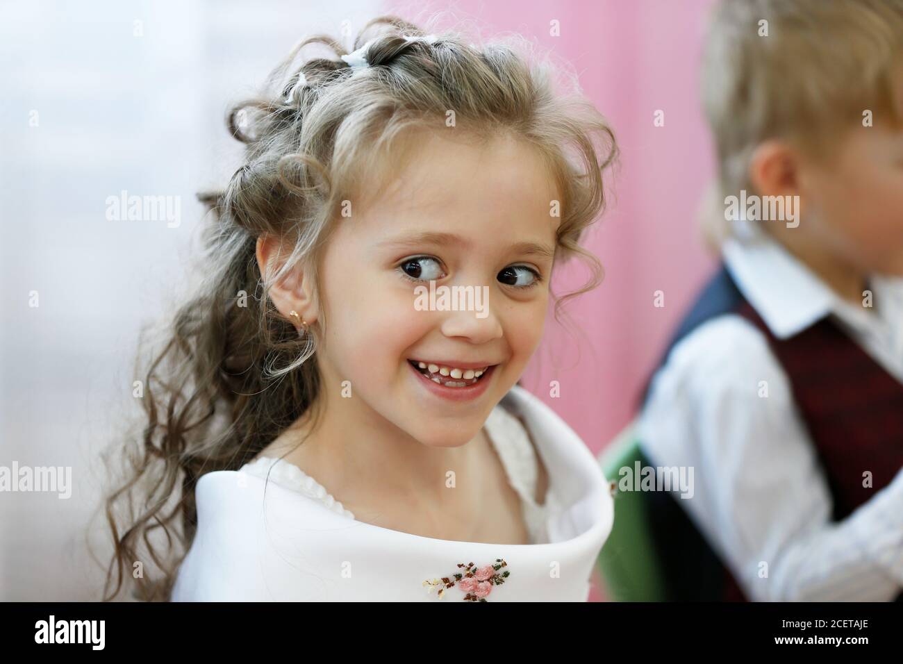 Belarus, the city of Gomil, May 30, 2019. Open day in kindergarten ...