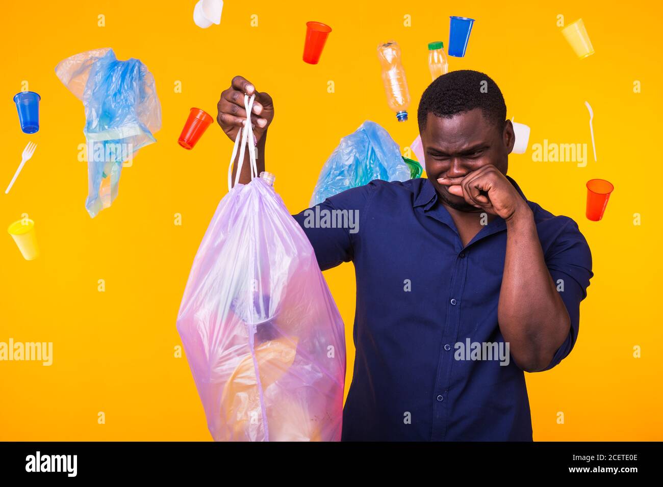 Environmental pollution, plastic recycling problem and waste disposal ...