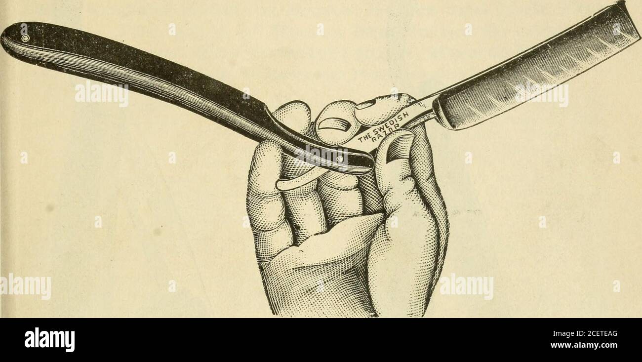 . Essay on barbers' razors, razor hones, razor strops and razor honing ...