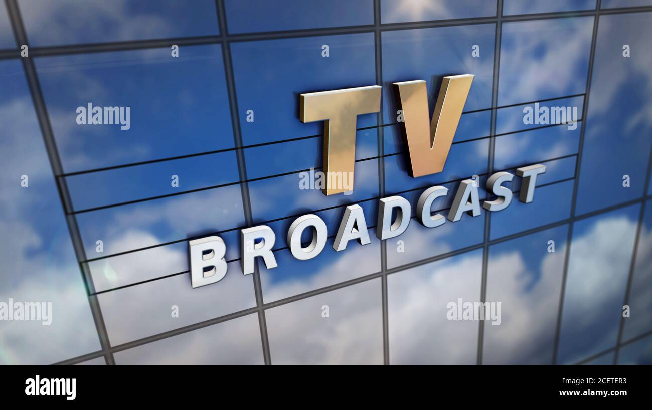 Tv broadcasting hi-res stock photography and images - Alamy