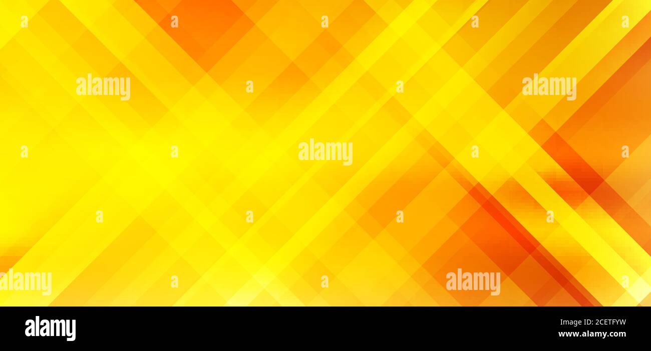 Abstract diagonal stripes yellow and orange gradient color background ...