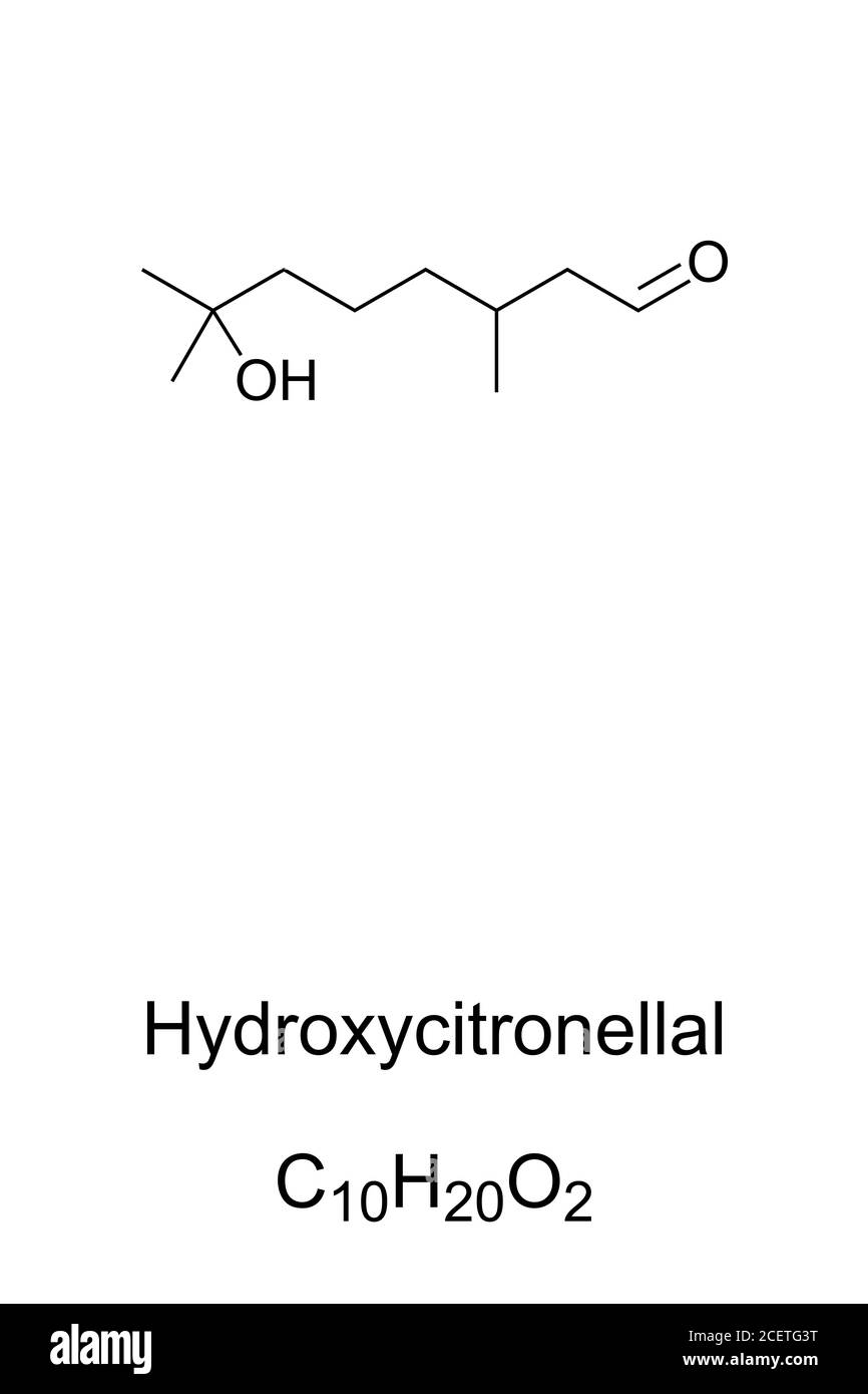 Hydroxycitronellal hi-res stock photography and images - Alamy