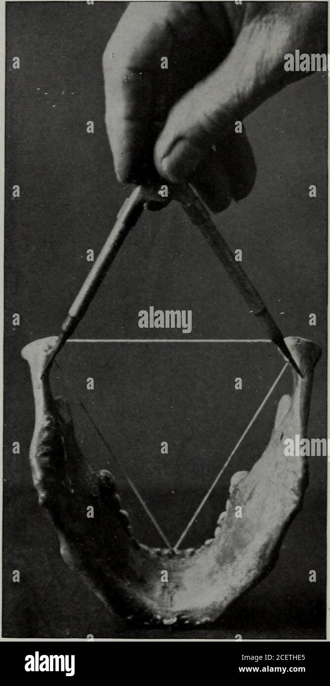 . The Dental cosmos. reproducing upon the modelsand articulators the ...