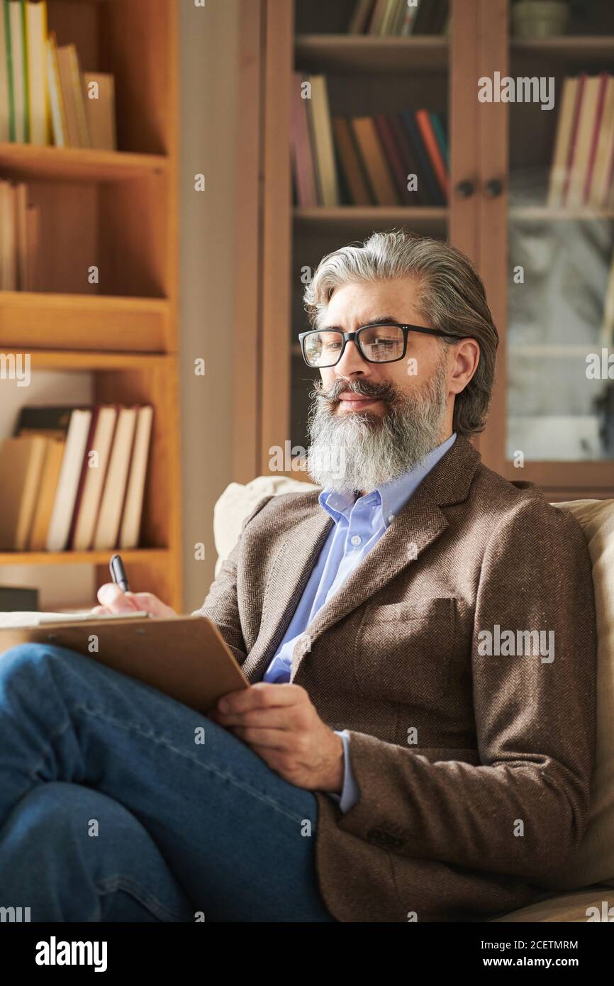 Vertical medium shot mature gray hi-res stock photography and images ...