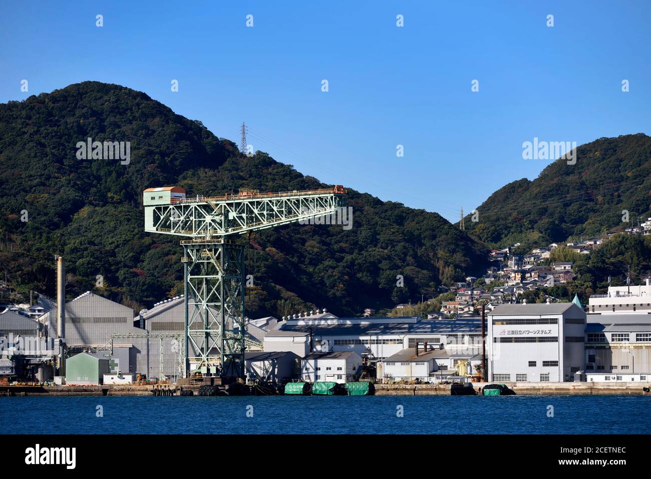 Nagasaki Harbour Japan Stock Photo - Alamy