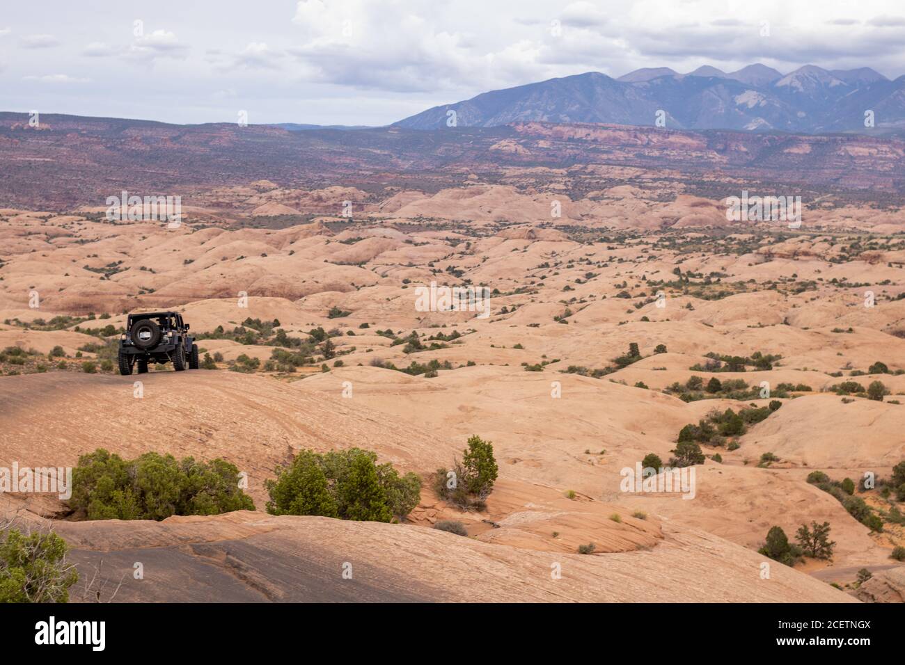 MOAB, UNITED STATES - Aug 02, 2020: A weekend in Moab, UT driving Jeeps ...