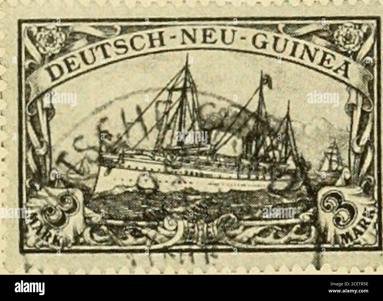 . Die postwertzeichen und entwertungen der deutschen postanstalten in ...